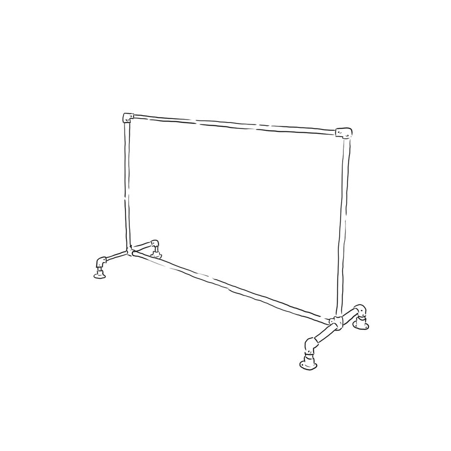 Kee Klamp Clothes Rail For Your Shop | SelectFIT