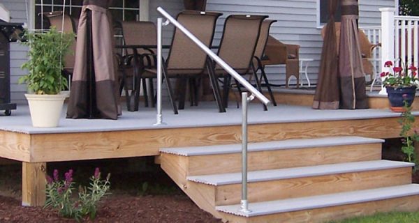 What hardware to use when installing a Kee Klamp handrail kit